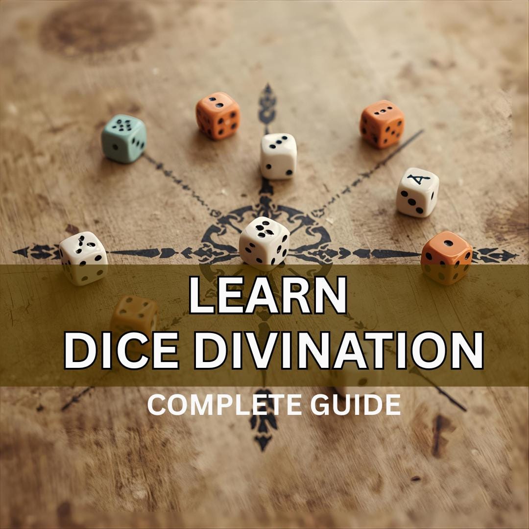 Learn Dice Divination | the Complete Guide to Unlocking Your Intuition ...
