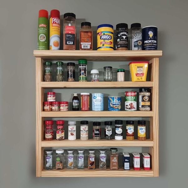 Large Spice Rack - Etsy