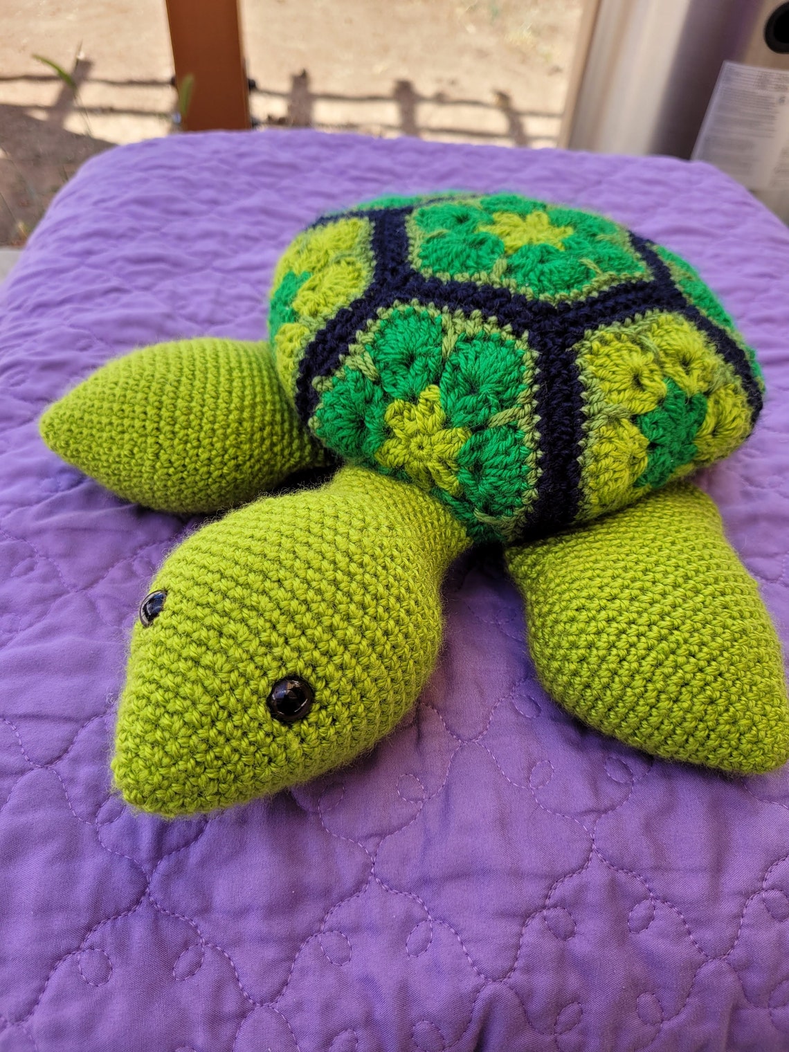 Hazel the Hexagon Turtle - Crochet Pattern (PDF Download) - Etsy