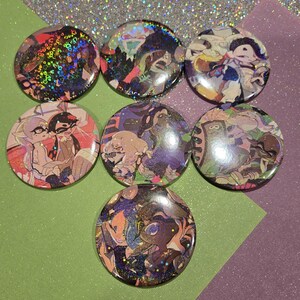 Splatoon Buttons LARGE - Etsy