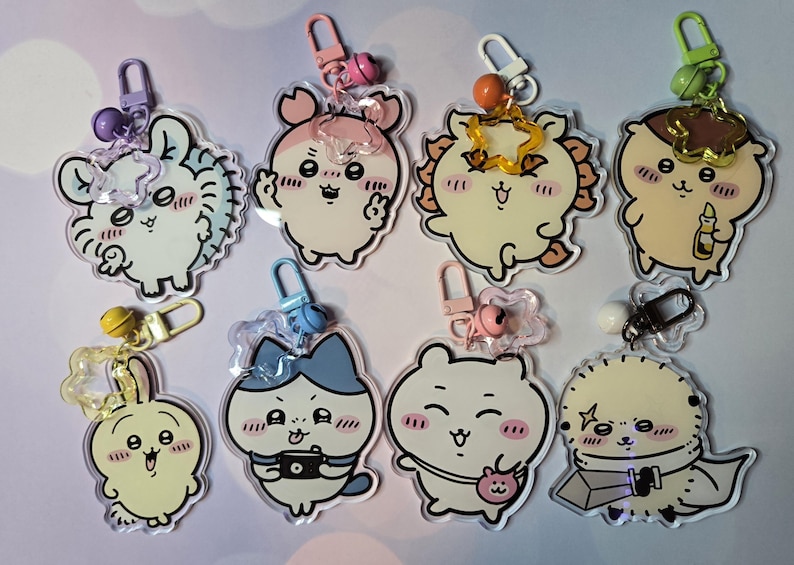Chiikawa 3 Inch Keychains - Etsy