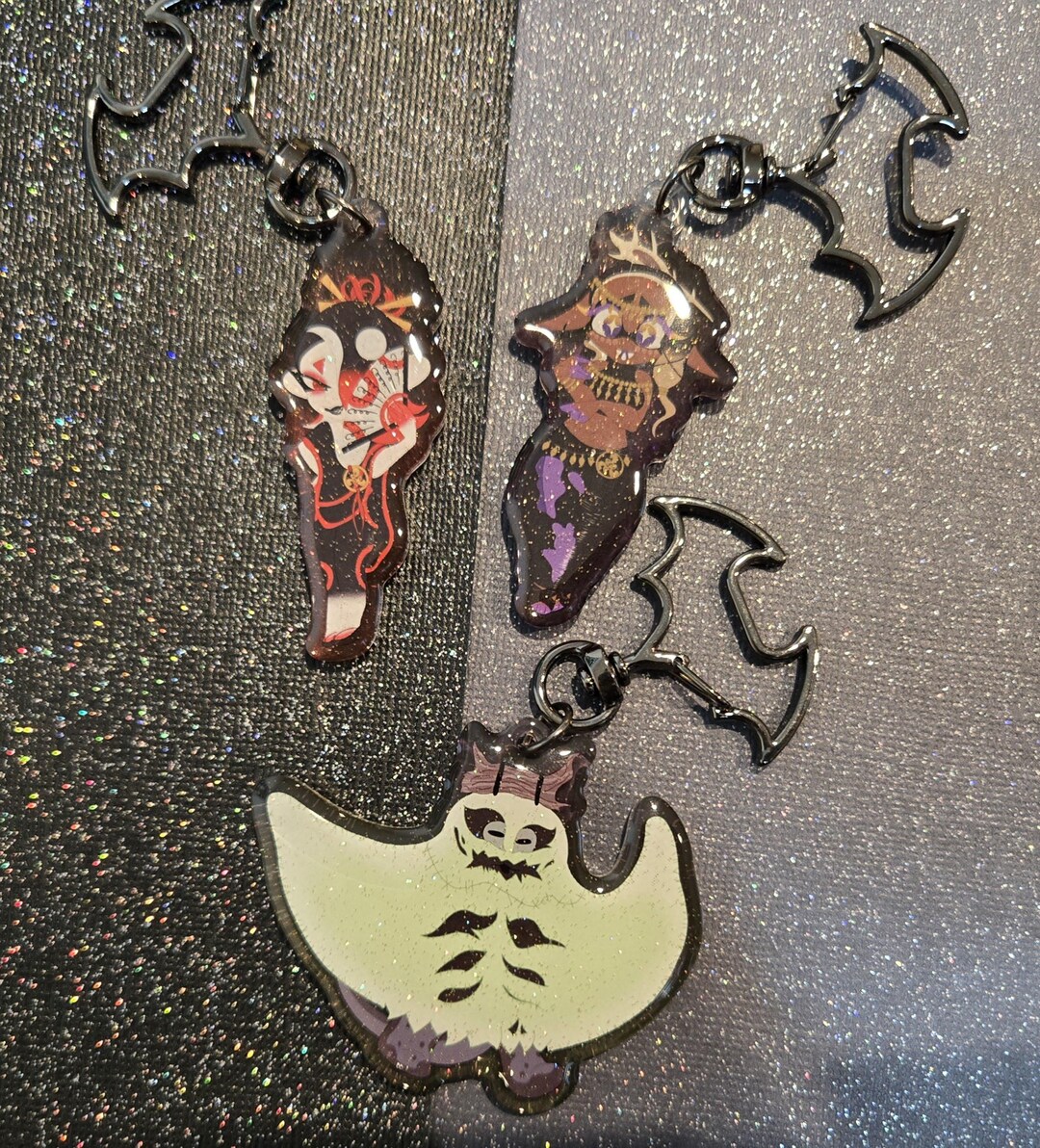 LIMITED Splatoon 3 Splatoween Deep Cut Keychains - Etsy