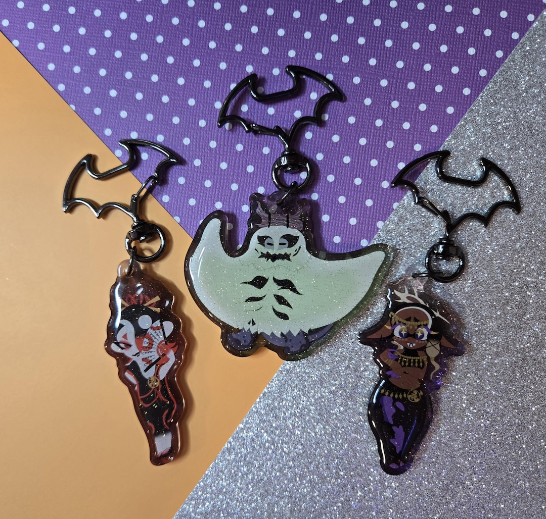 LIMITED Splatoon 3 Splatoween Deep Cut Keychains - Etsy