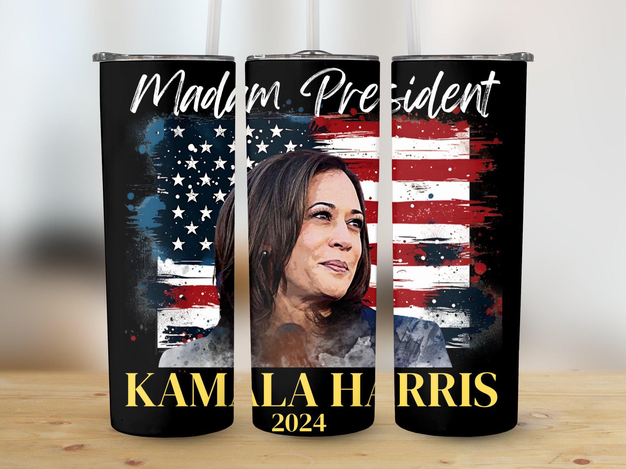 Kamala Harris Tim Walz 2024 Campaign Tumbler Wrap, 20oz Straight and ...