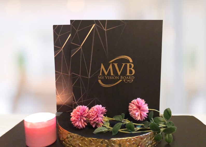 Luxury Vision Board Kit Envision Your Best Life Write the Vision and ...