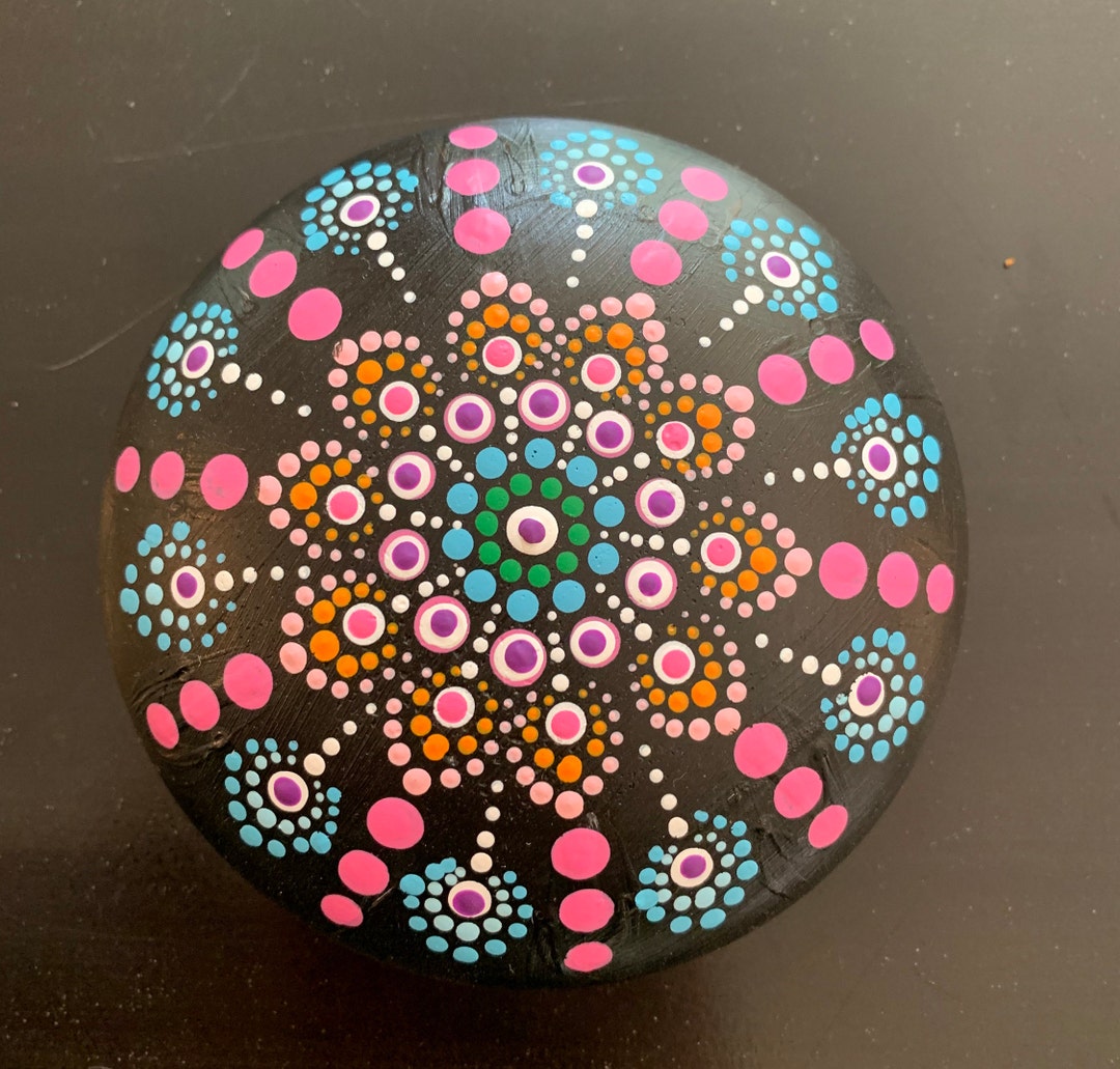 Dot Art Stone - Etsy