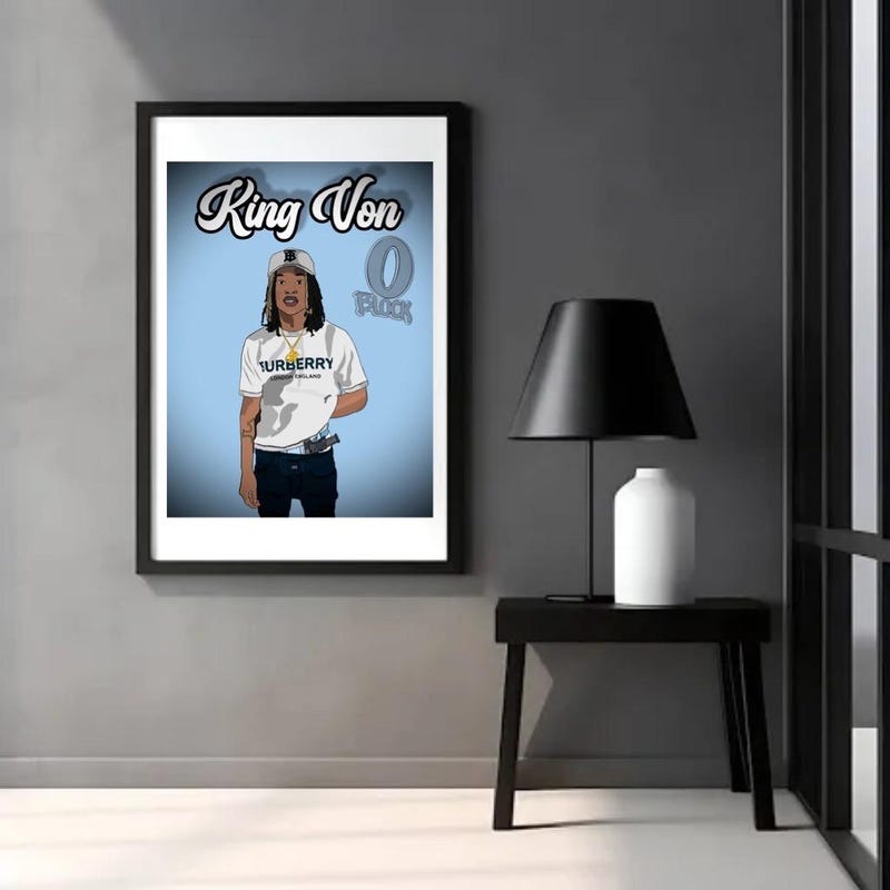 King Von Shoes - Etsy