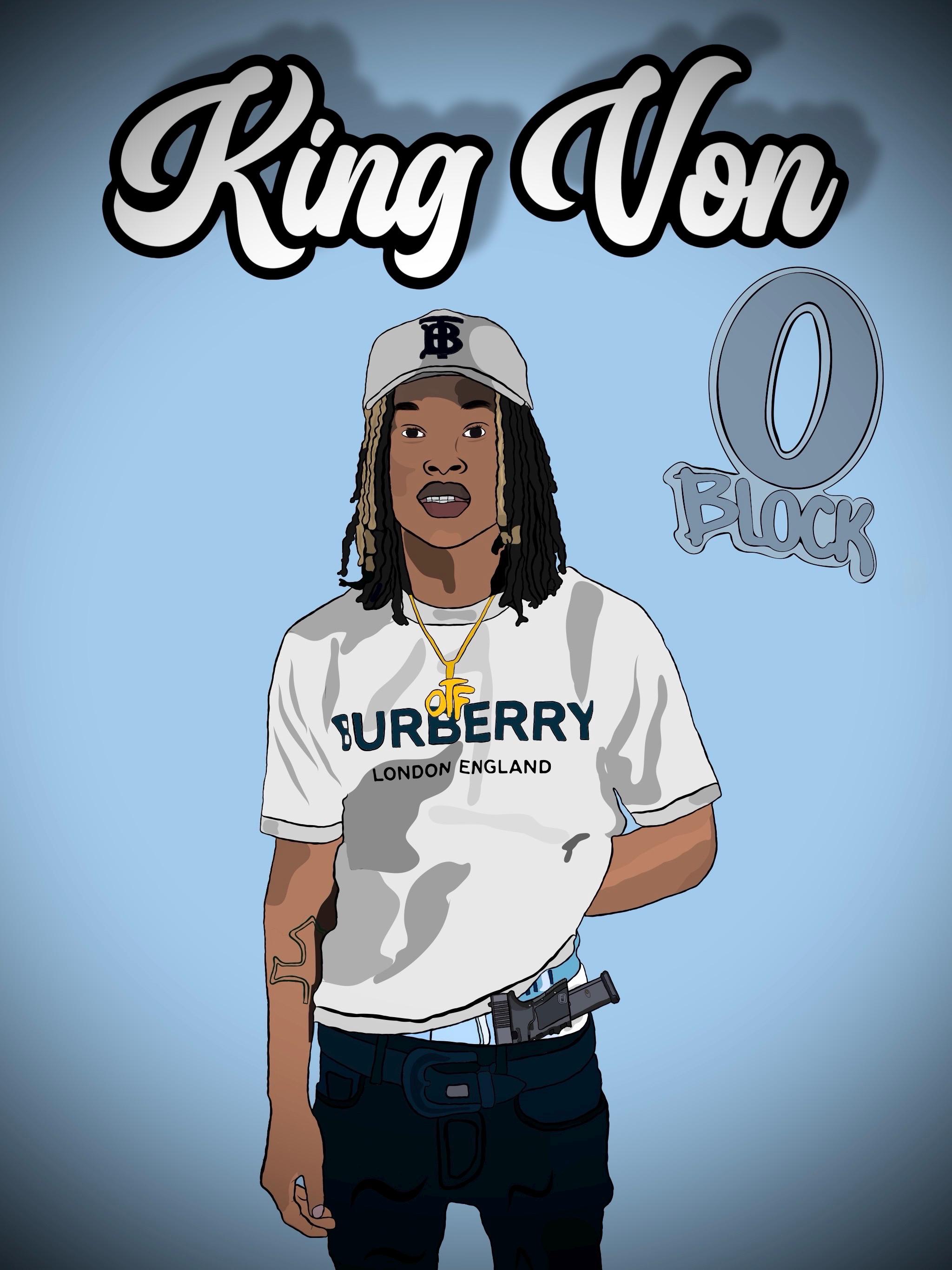 King Von Poster - Etsy