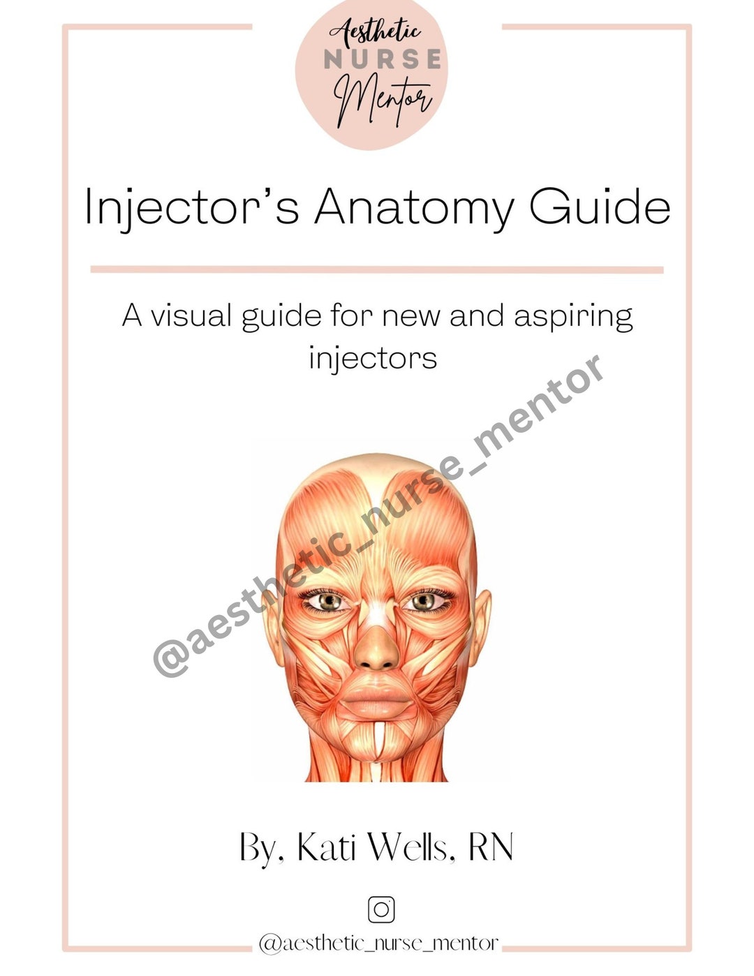 Anatomy Guide for New Aesthetic Nurse Injectors Botox Filler RN Instant ...