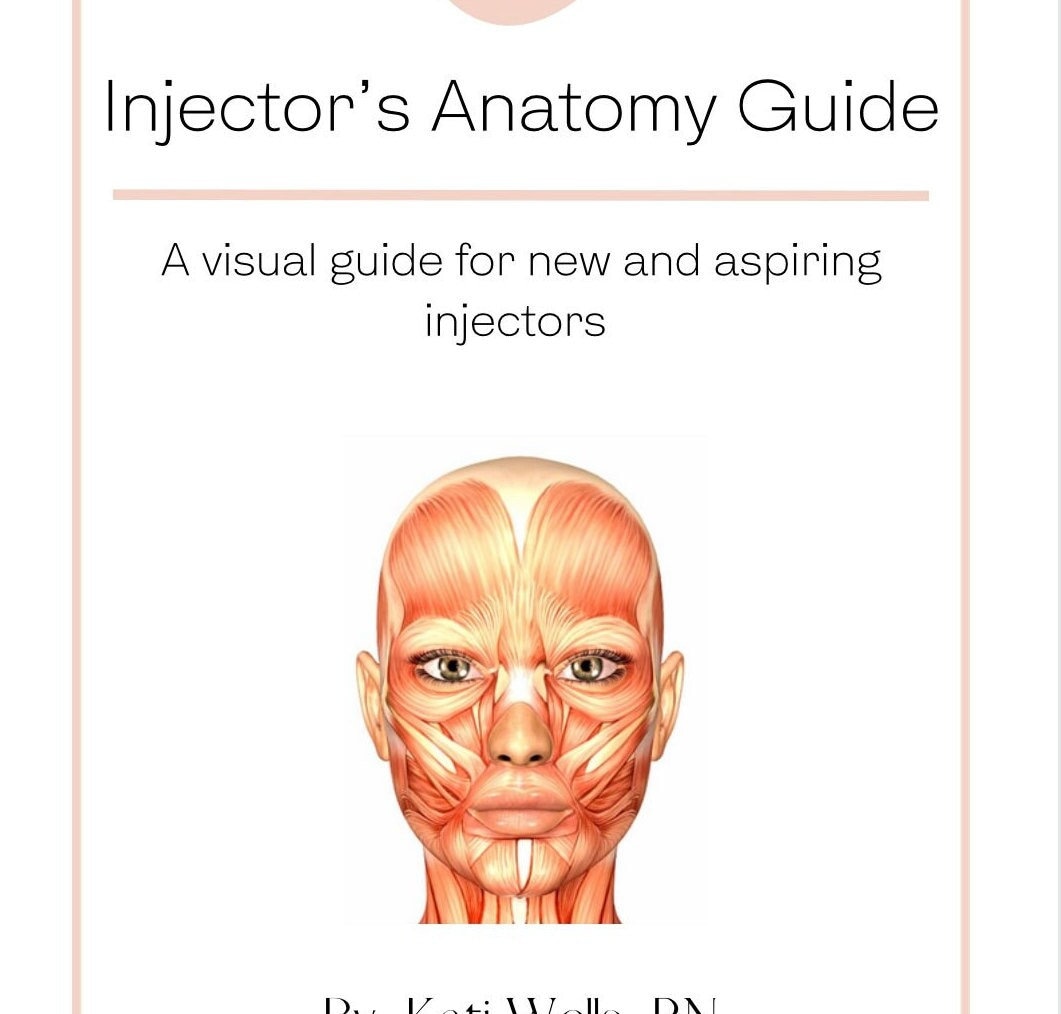 Anatomy Guide for New Aesthetic Nurse Injectors Botox Filler - Etsy