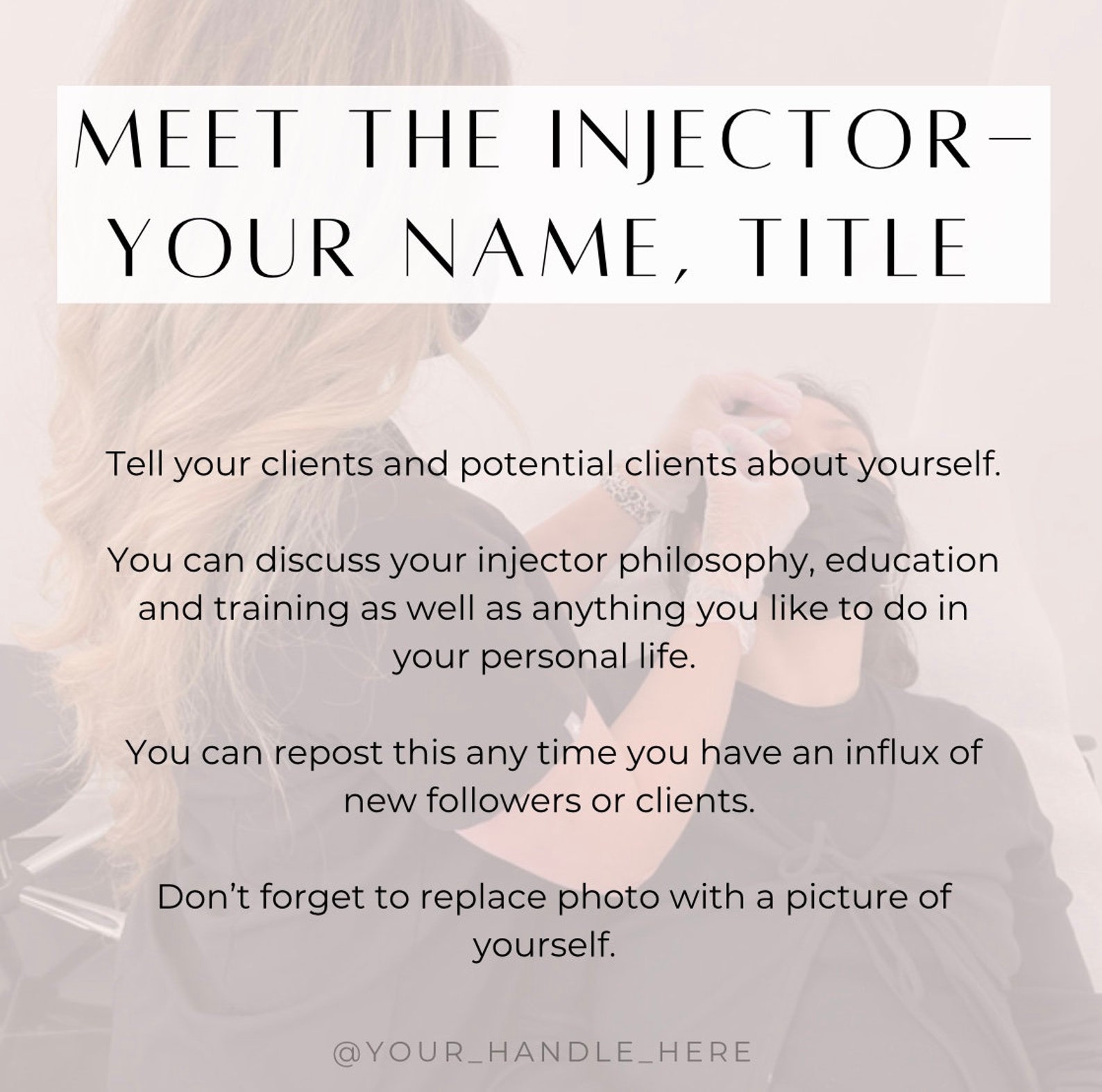 Over 40 Botox & Filler Quotes, Reminders and More. Aesthetic Cosmetic ...