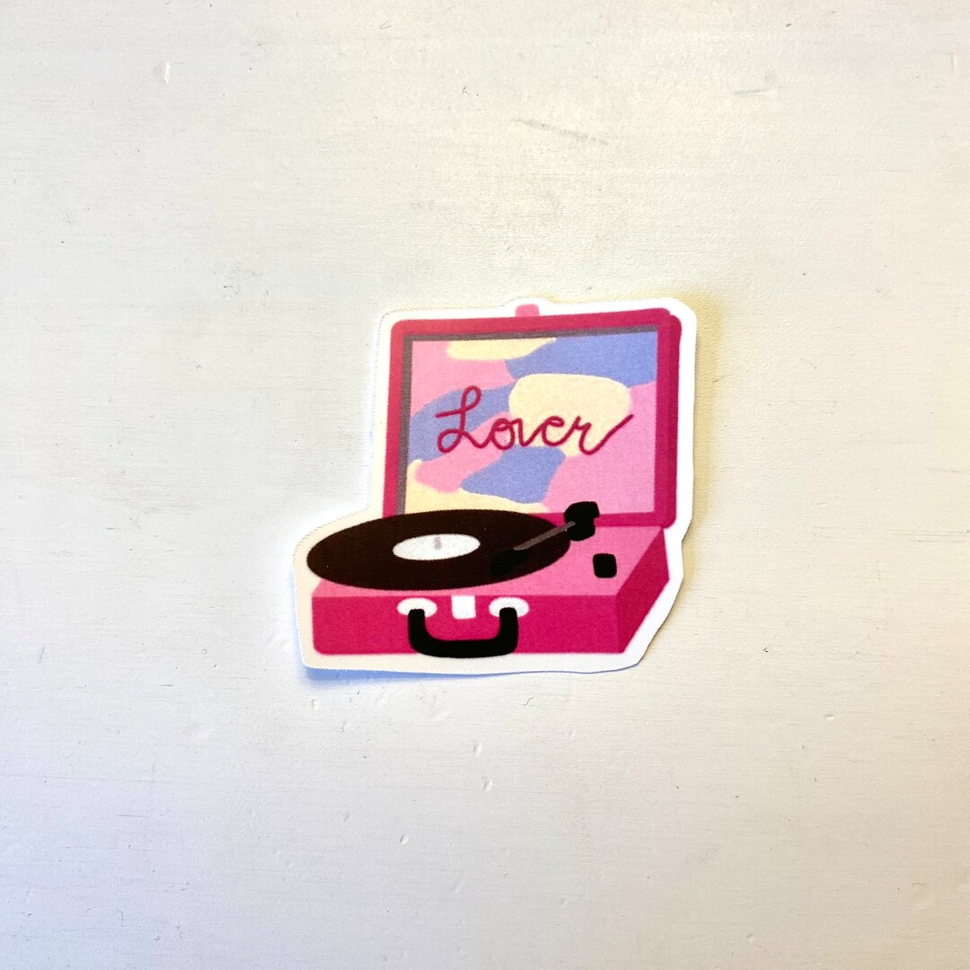 Taylor Swift Lover Sticker - Etsy