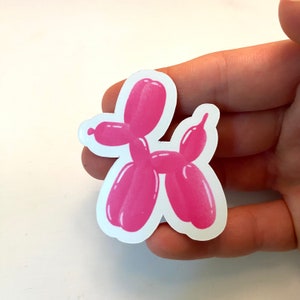 Preppy Balloon Animal Sticker - Etsy