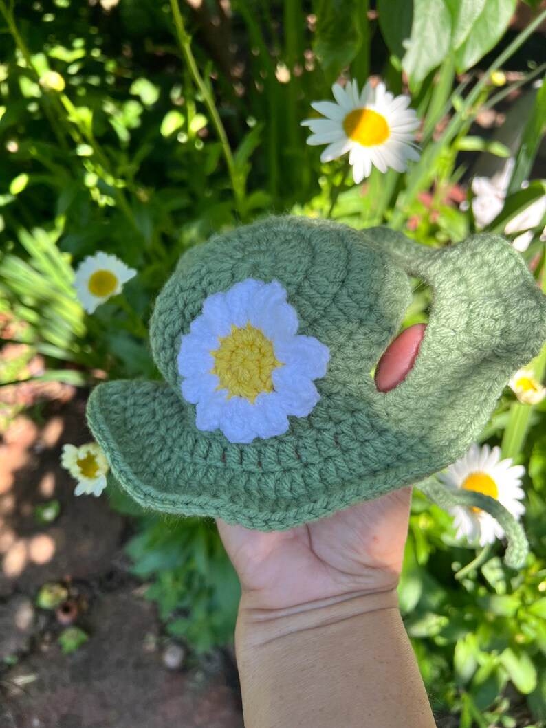Crochet Daisy Dog Hat: Handmade Pet Costume - Etsy