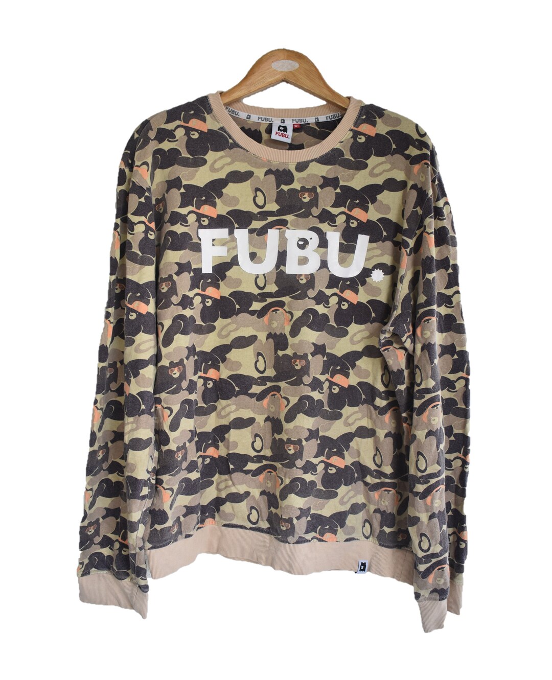 Sudadera Fubu Camo Full Print - Etsy España