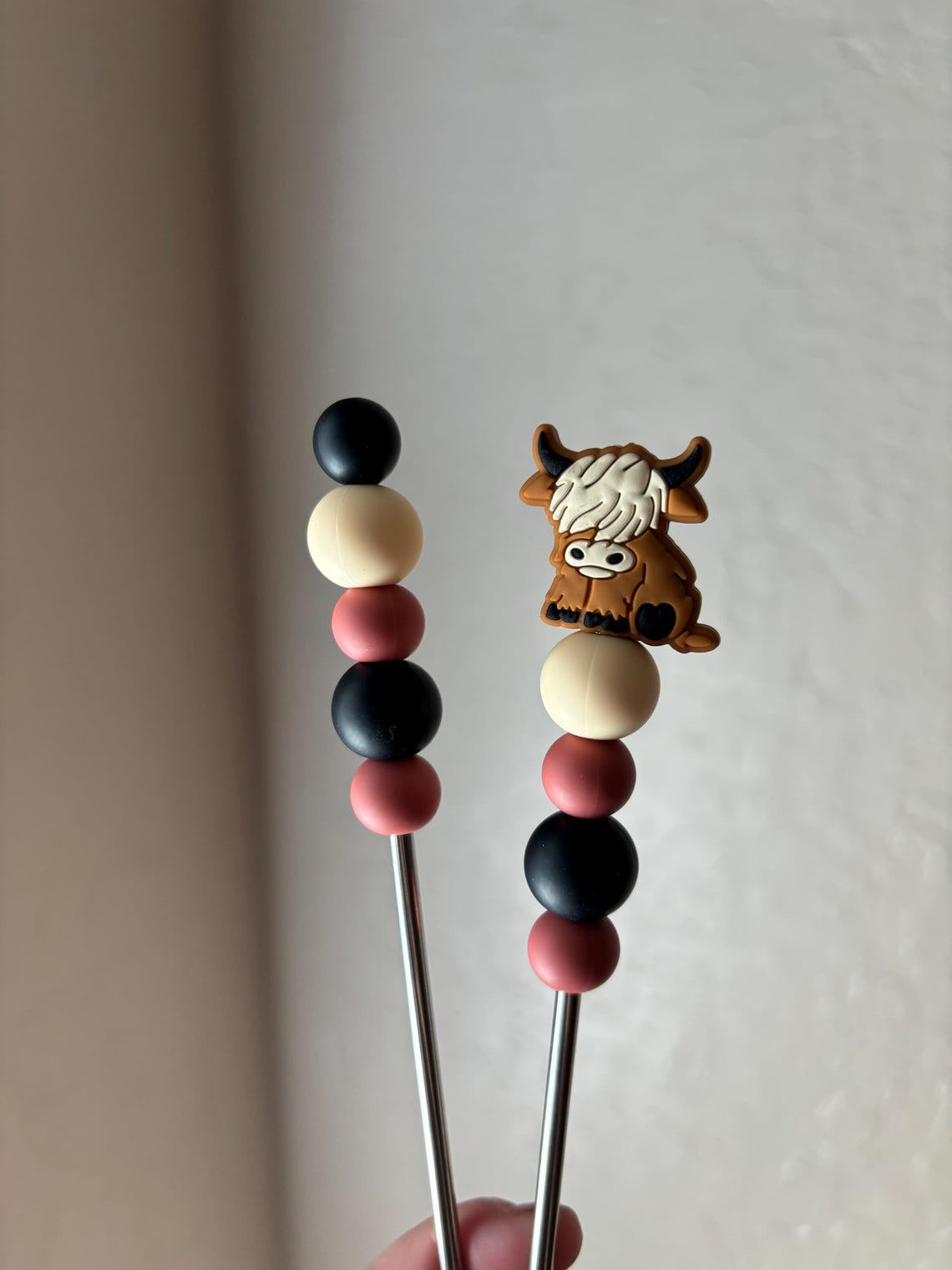 2PC Highland Cow Set Plushie Sticks 10 Inch Amigurumi Sticks Crochet - Etsy