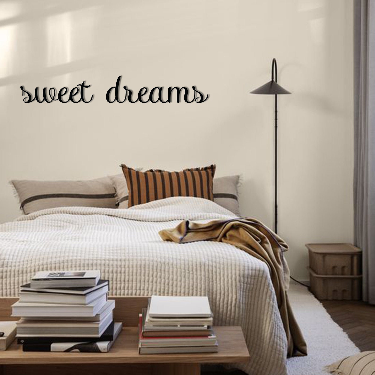 Sweet Dreams Sign Metal Sign for Above Bed | Etsy