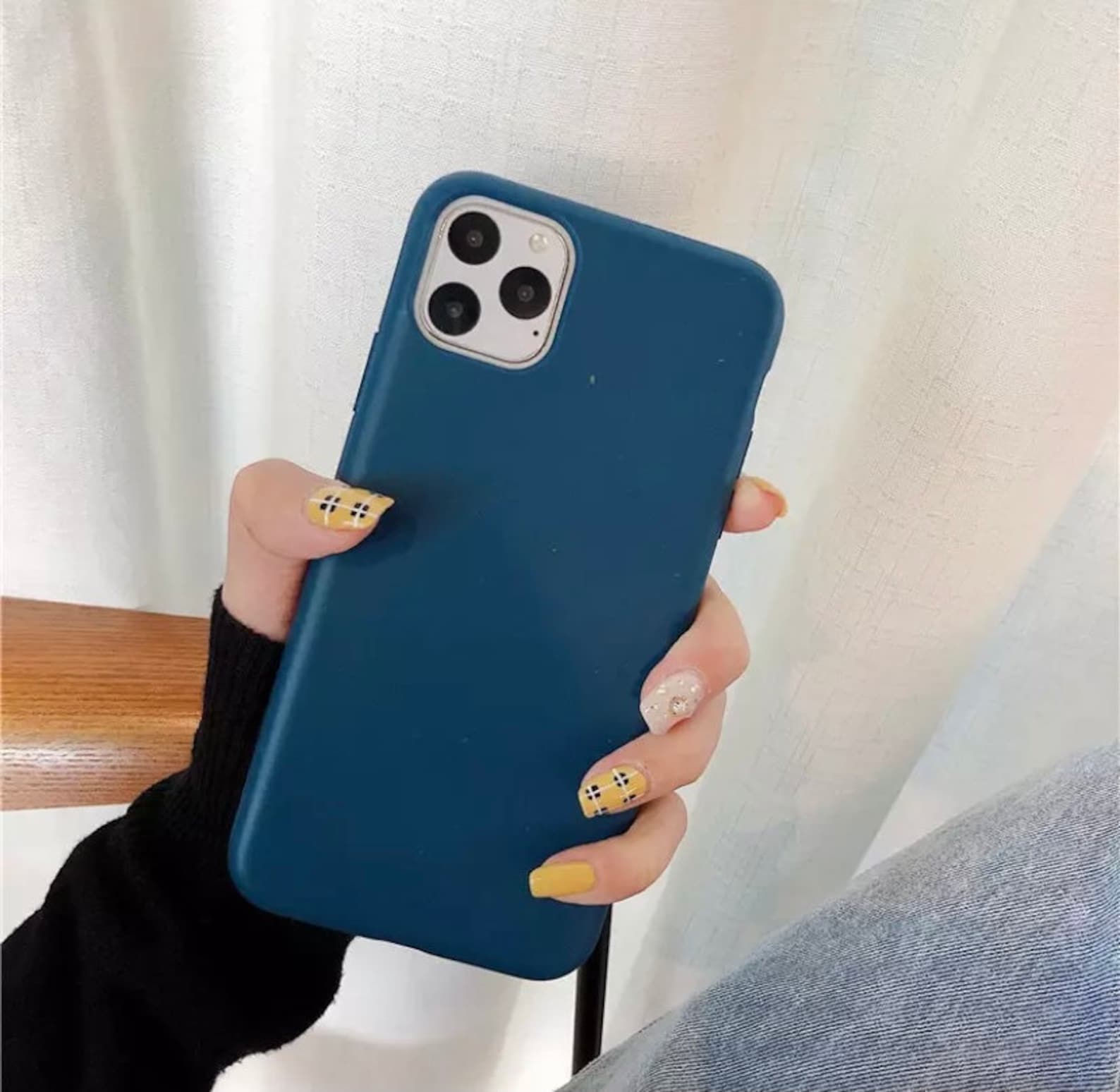 Dark Blue iPhone Eco Biodegradable Case iPhone 11,12 Pro Max - Etsy