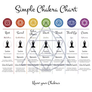 The Roby Chart© 11x17 Poster Showing Where Beliefs Affect Your Anatomy ...
