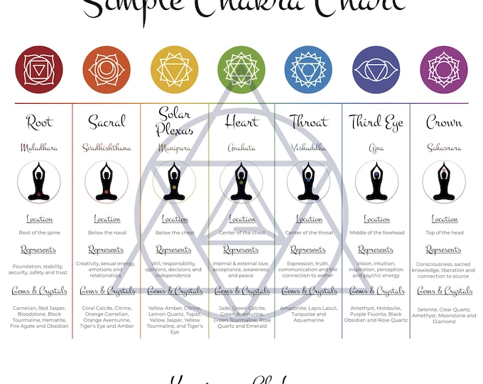 The Roby Chart© 11x17 Poster Showing Where Beliefs Affect Your Anatomy ...