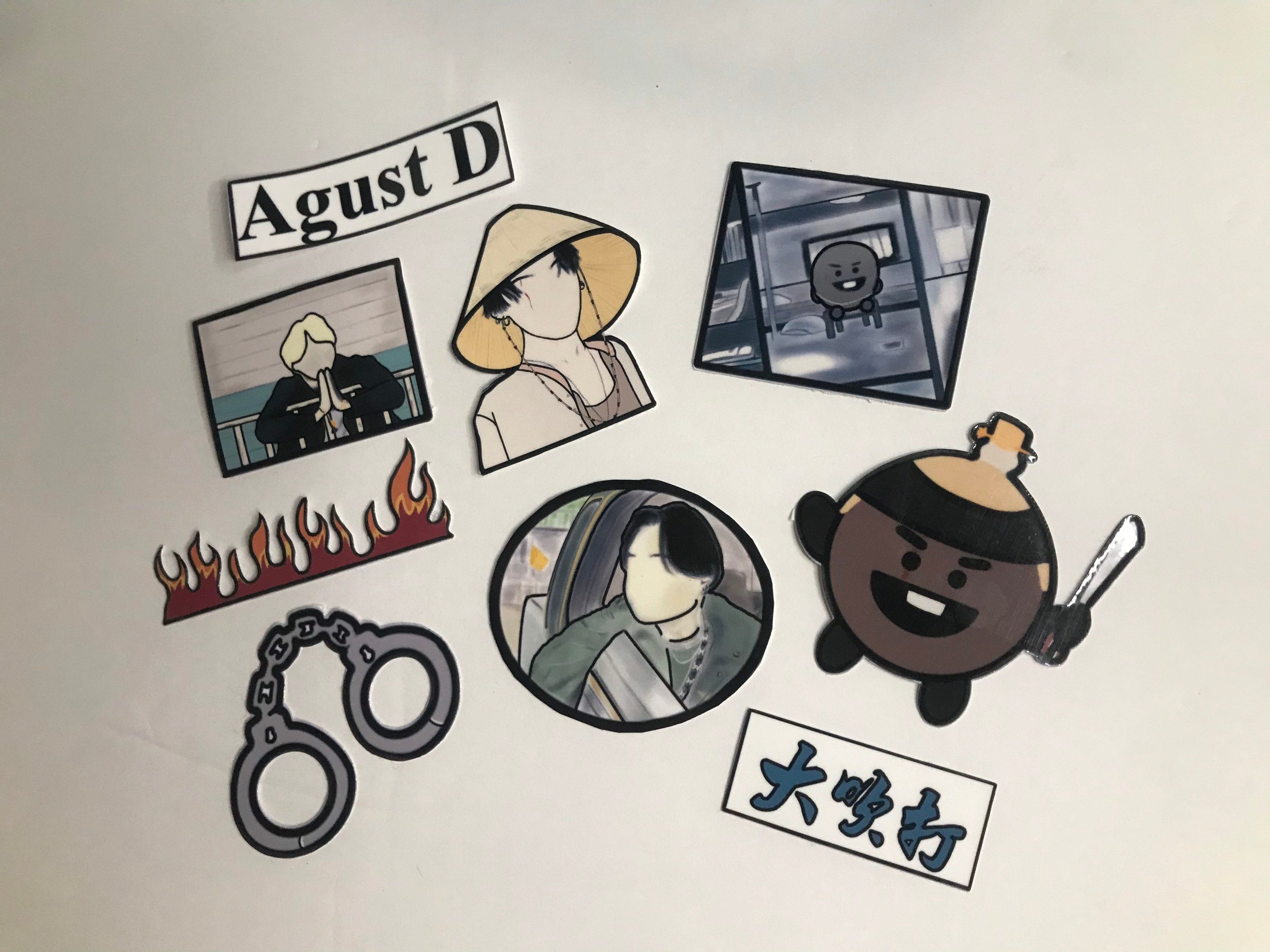 Agust D Stickers - Etsy