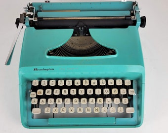 Blue Typewriter | Etsy