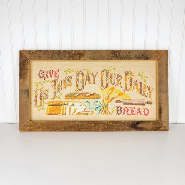 Give Us This Day Our Daily Bread Sign - Etsy