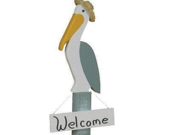 Pelican Post Welcome Signs - Etsy