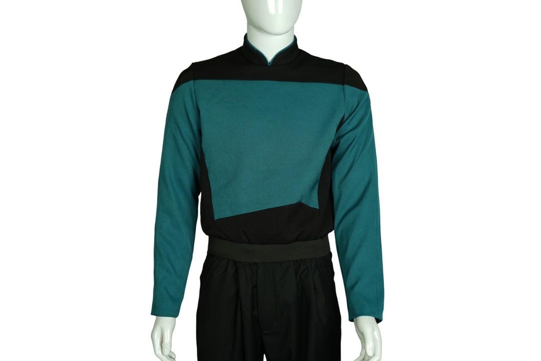 Science Teal Top Jacket Shirt Costume - Etsy
