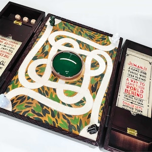 Jumanji Board Real Wood Actual Prop Size - Etsy
