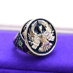 Ring Signet Atreides Brass Material - Etsy