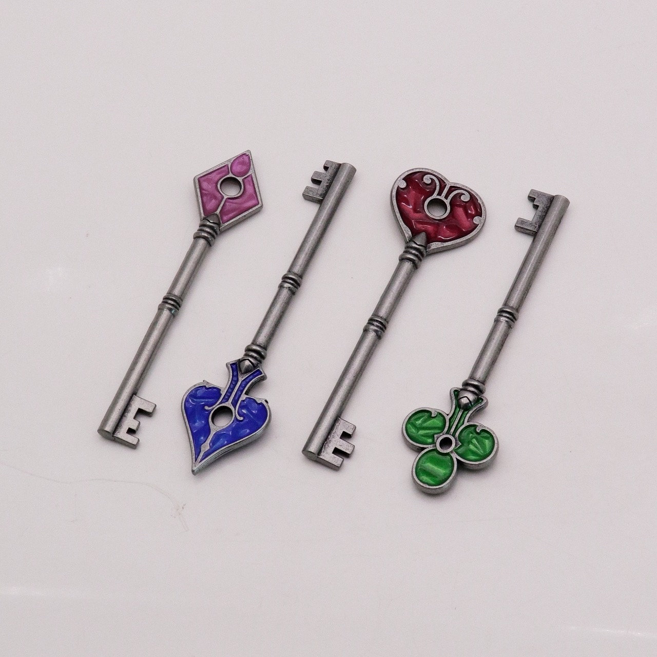 Resident Evil Keys Set of 4 Real Metal - Etsy