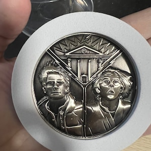 Bttf Challenge Coin Back Future - Etsy