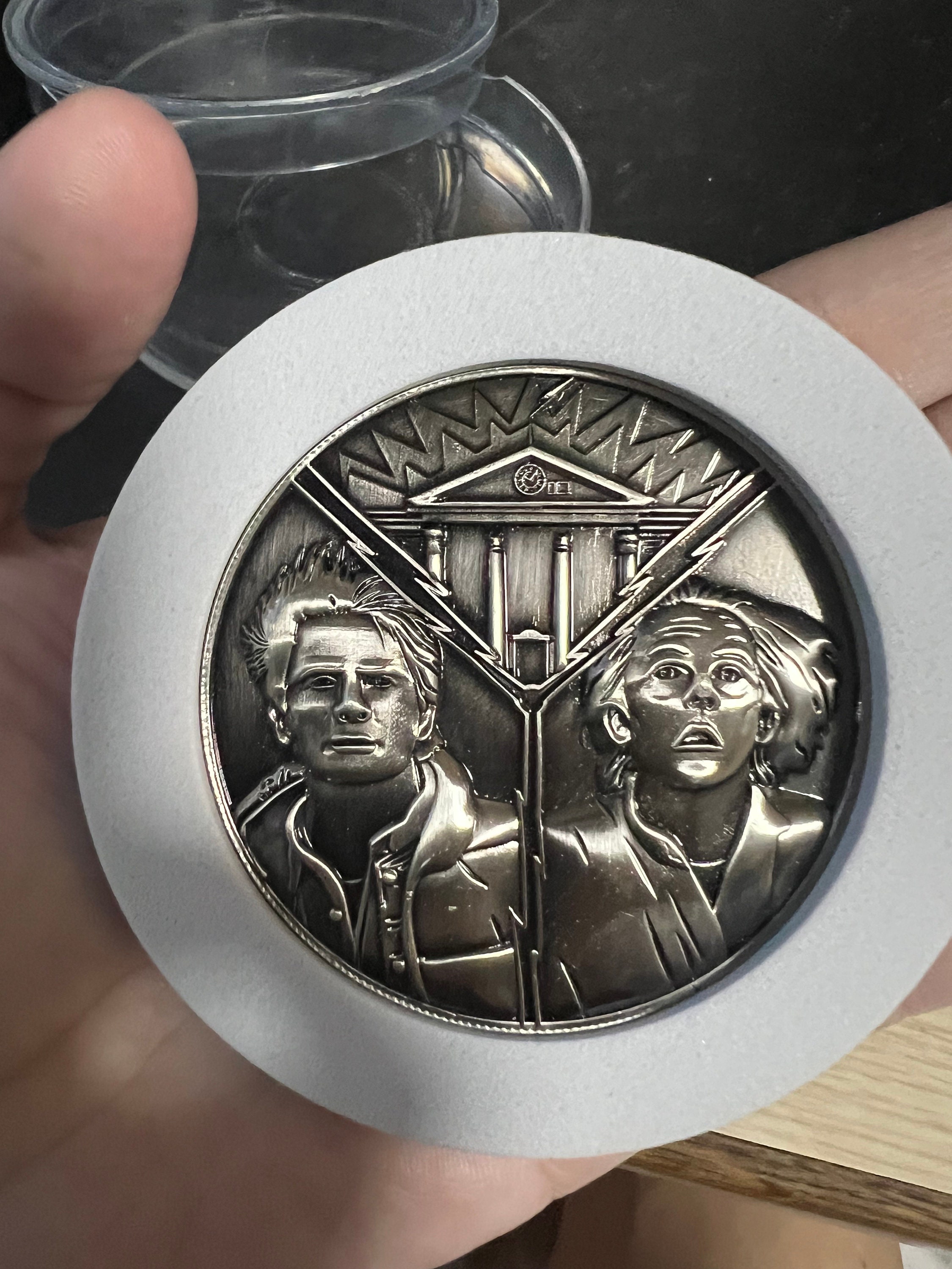 Bttf Challenge Coin Back Future - Etsy