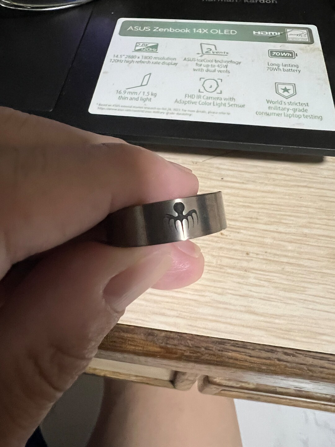 Spectre Ring Titanium Prop No Time to Die - Etsy