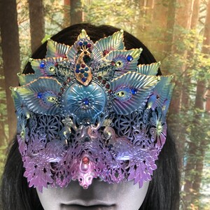Illusion Blind Mask Masquerade Vampire Fairy Fantasy Belly Dancing Mask ...
