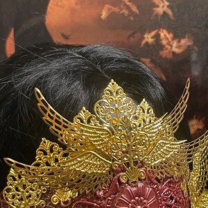 Valkyrie Blind Illusion Mask Masquerade Fantasy Photoshoot Renfaire ...