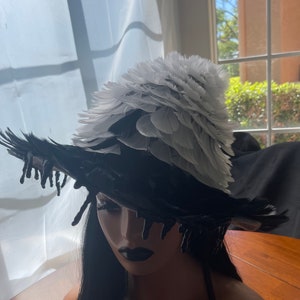 Inky Cap Mushroom Hat Witchy Wool Slouchy Tiktok Trend - Etsy