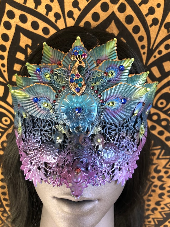 Illusion Blind Mask Masquerade Vampire Fairy Fantasy Belly - Etsy