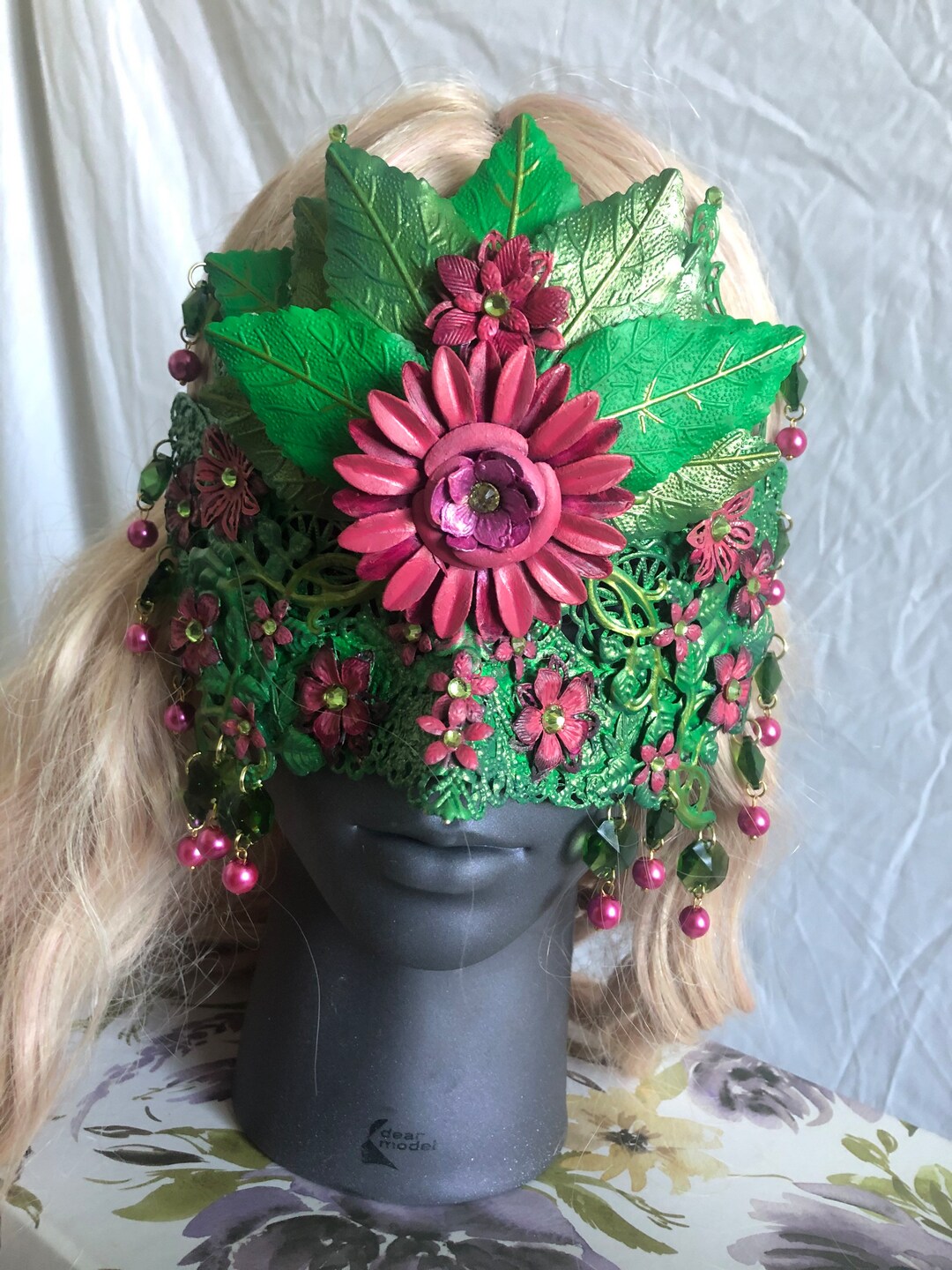 Illusion Blind Mask Masquerade Vampire Fairy Fantasy Faerie Belly ...