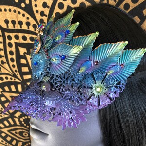 Illusion Blind Mask Masquerade Vampire Fairy Fantasy Belly Dancing Mask ...