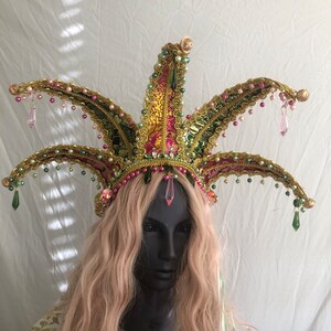 Jester Circus Headdress Masquerade Vampire Fairy Fantasy Maternity ...