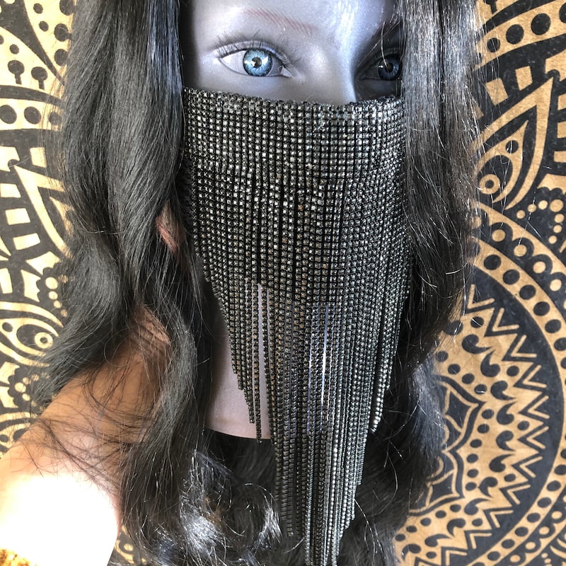Belly Dance Mask - Etsy