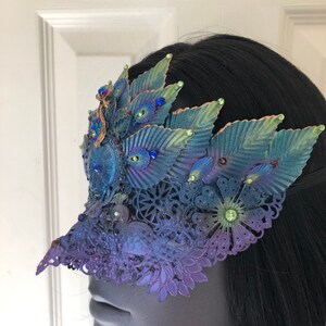 Illusion Blind Mask Masquerade Vampire Fairy Fantasy Belly Dancing Mask ...