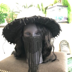 Inky Cap Mushroom Hat Witchy Wool Slouchy Tiktok Trend | Etsy