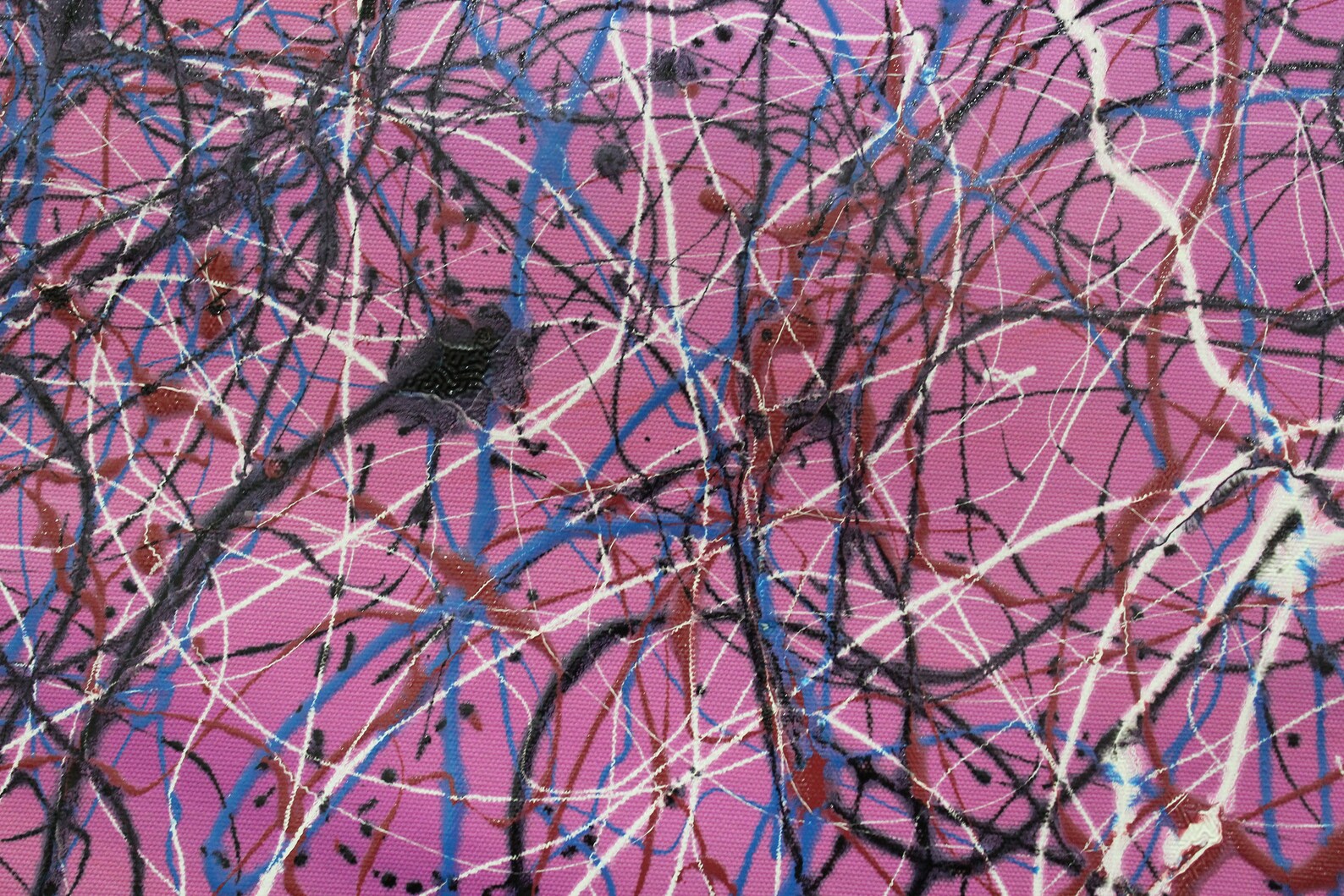 Abstract Painting Long Horizontal Wall Art Modern Paintings - Etsy