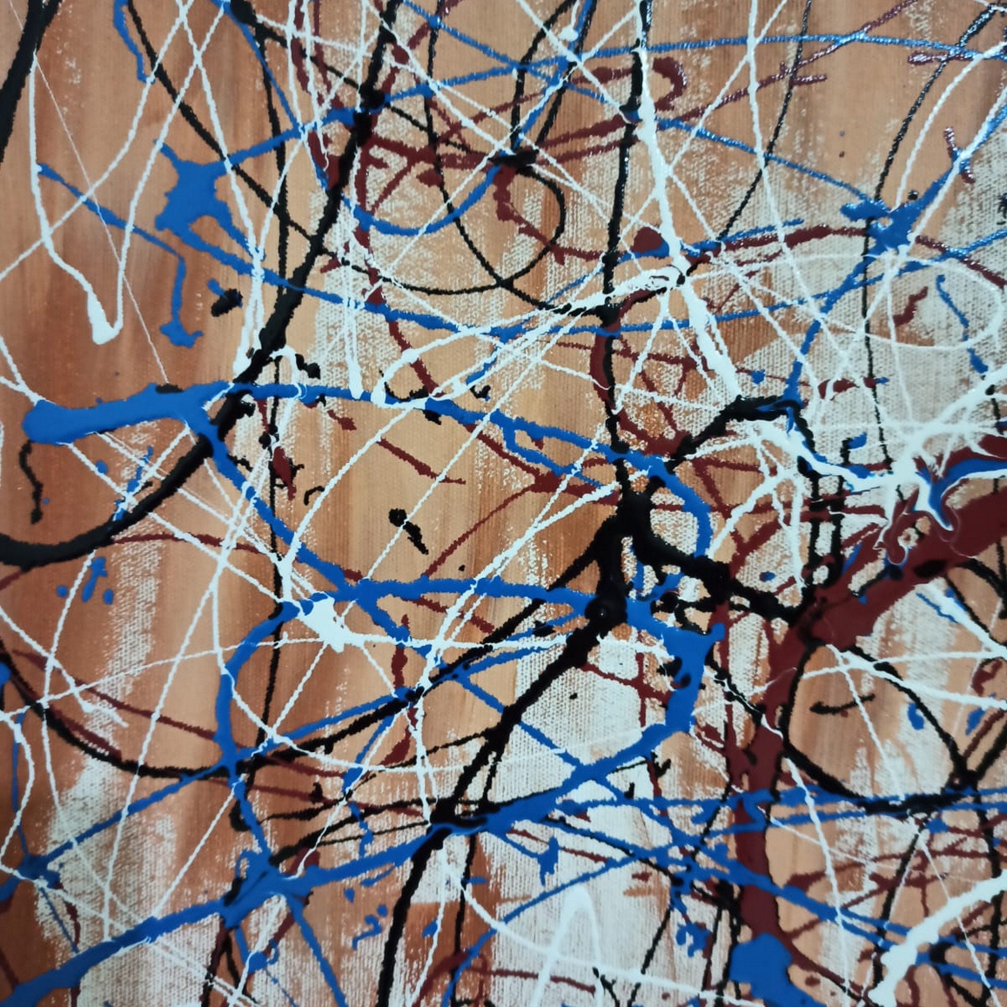 Large Long Wall Art Abstract Painting Extra Large Painting - Etsy