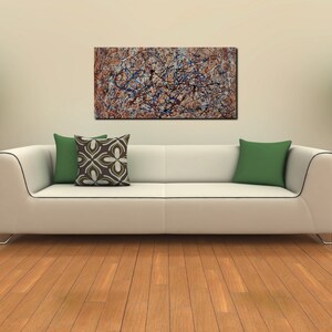 Large Long Wall Art Abstract Painting Extra Large Painting - Etsy