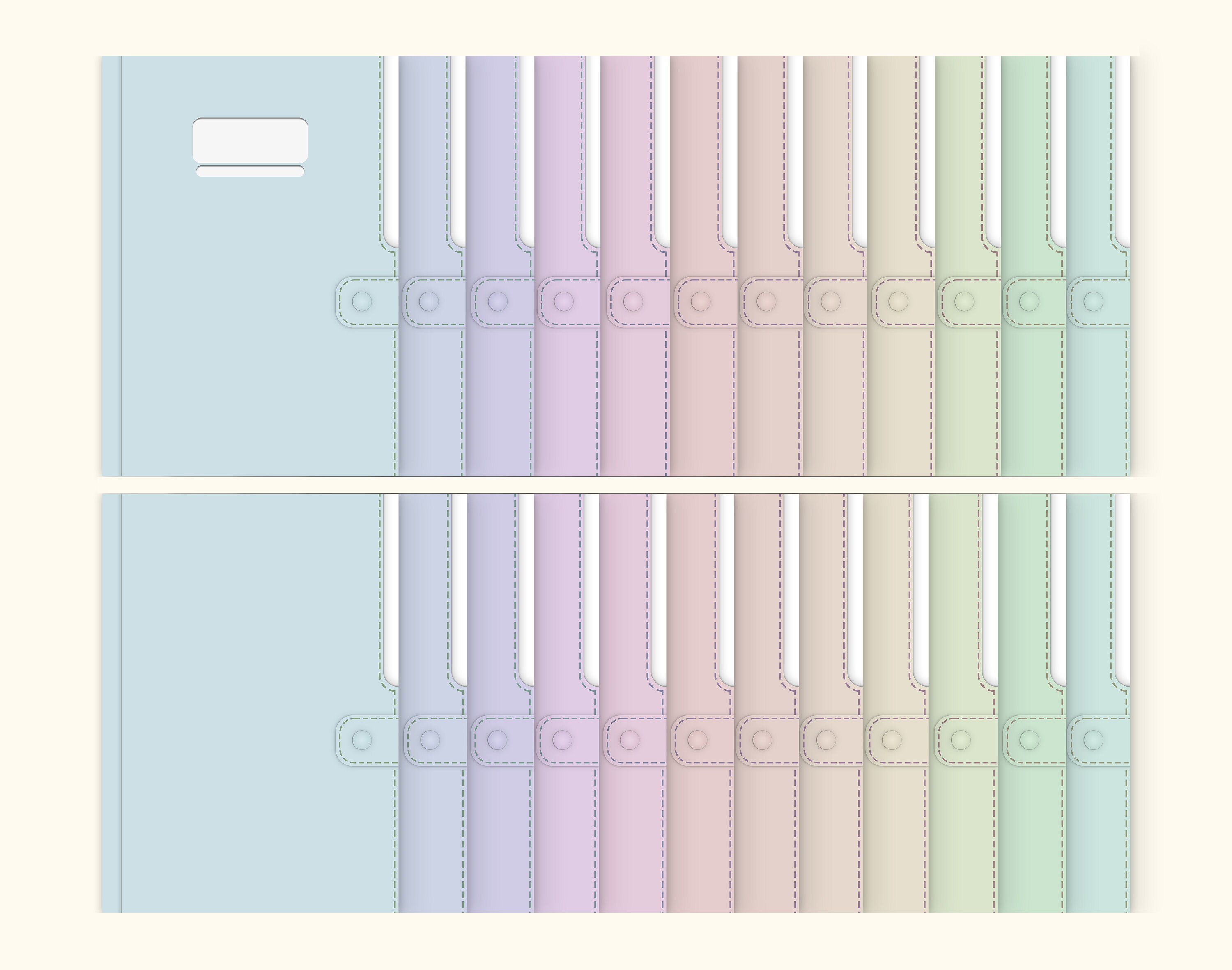 48 in 1 Digital Book Cover, Digital Notebook Covers for Goodnotes and ...