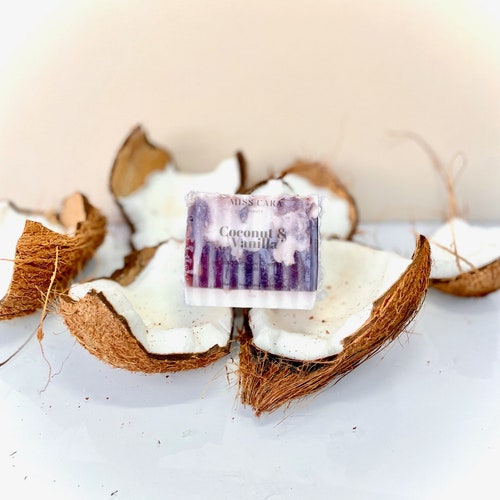 Cool Coconut / Coconut Infused and Coconut Scented Soap Bar - Etsy